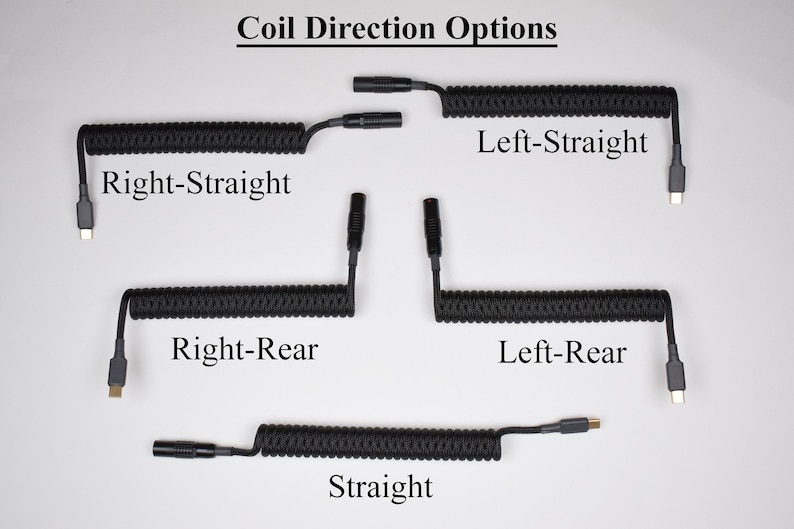 Custom Coiled Mechanical Keyboard Cable - Etsy