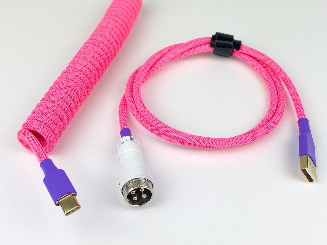 Custom Coiled Mechanical Keyboard Cable - Etsy