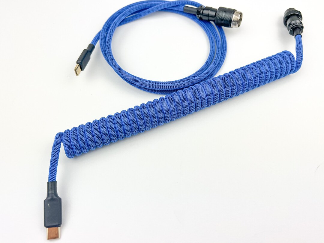 Custom Coiled Mechanical Keyboard Cable - Etsy