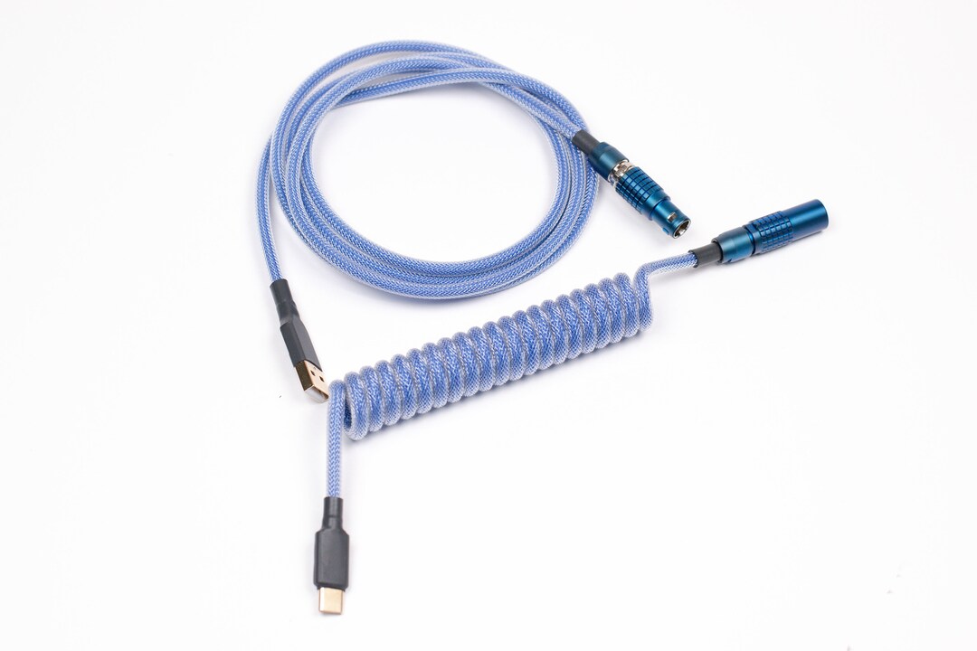 Custom Coiled Mechanical Keyboard Cable - Etsy