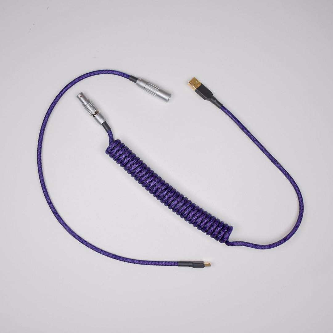 Custom Coiled Mechanical Keyboard Cable - Etsy