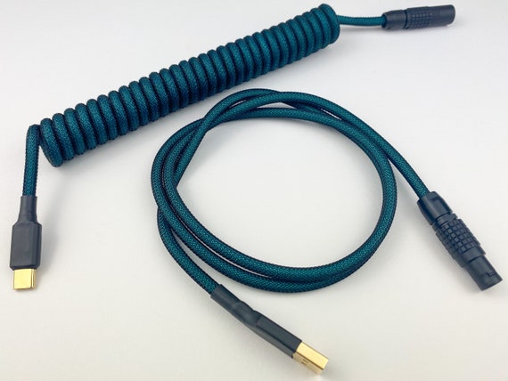 Custom Coiled Mechanical Keyboard Cable USB C/mini/micro - Etsy