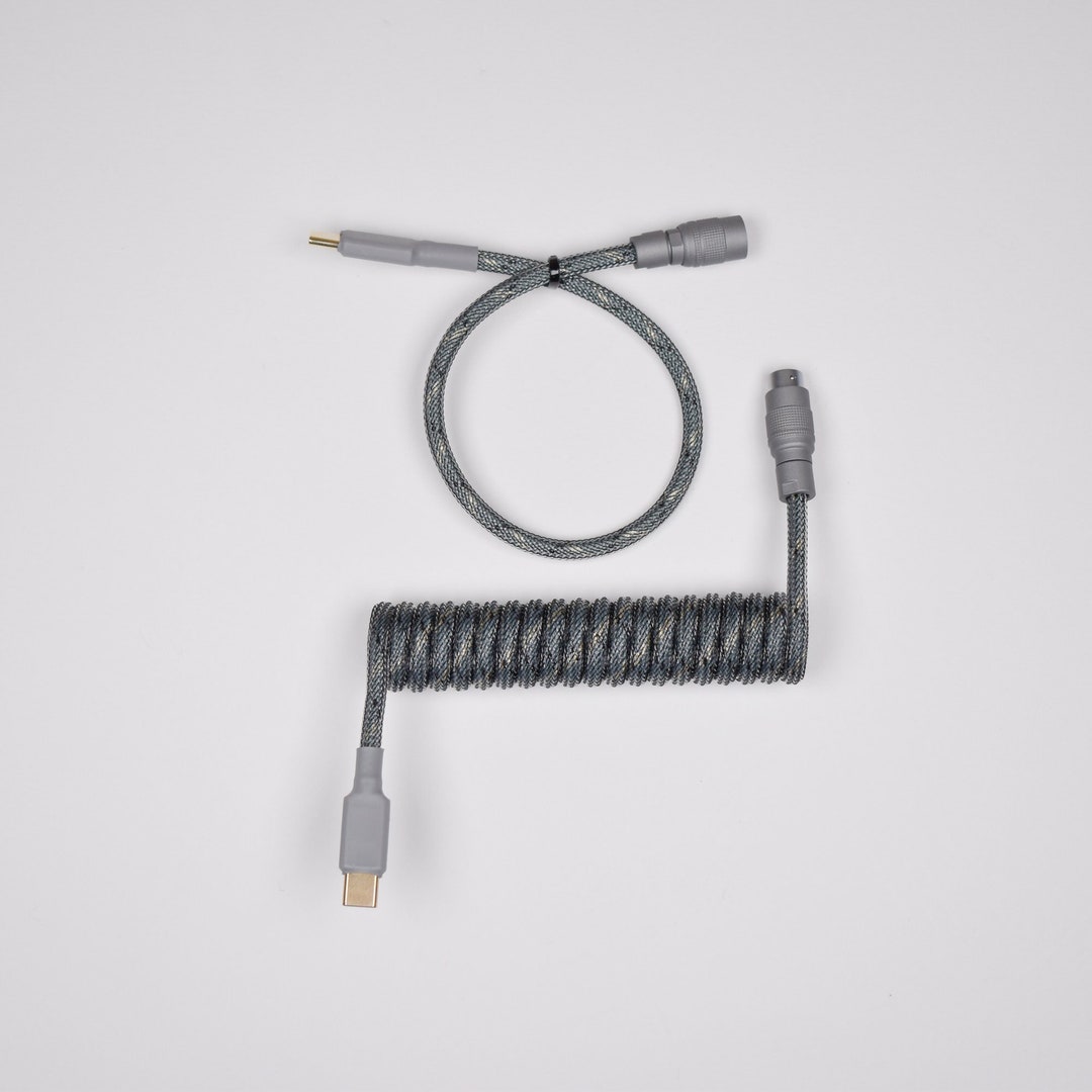 Custom Coiled Mechanical Keyboard Cable - Etsy