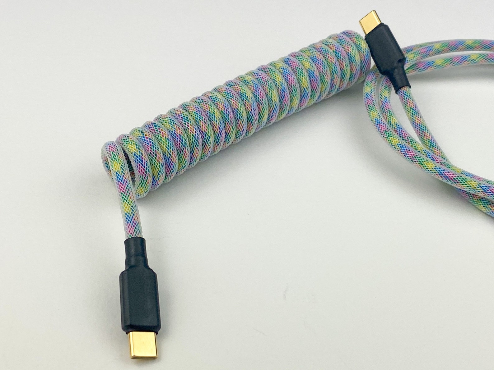 Custom Coiled Mechanical Keyboard Cable USB C/mini/micro - Etsy