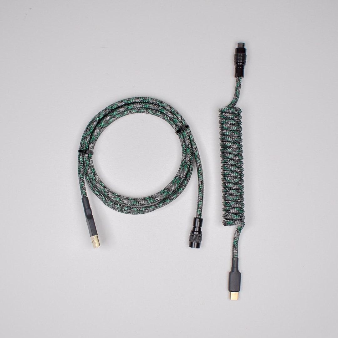 Custom Coiled Mechanical Keyboard Cable - Etsy