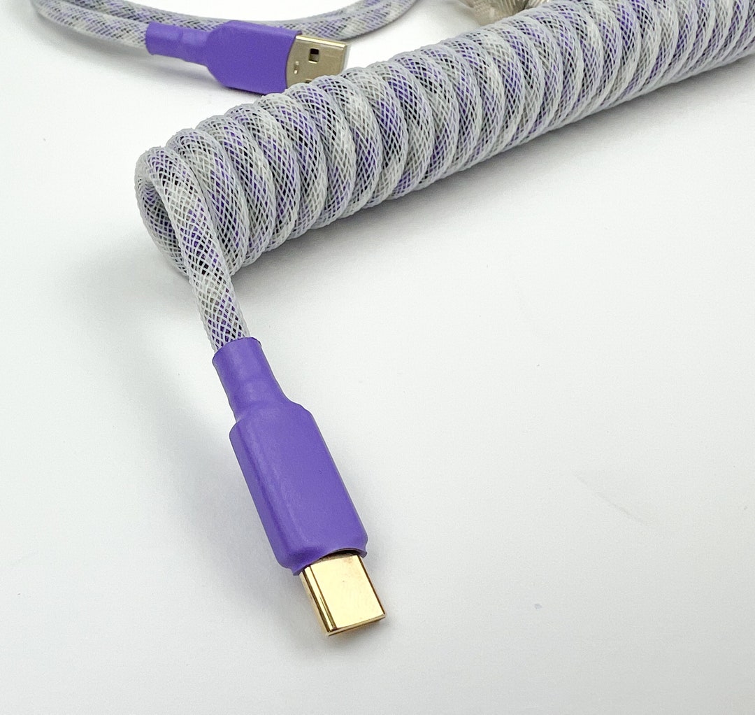 Custom Coiled Mechanical Keyboard Cable - Etsy