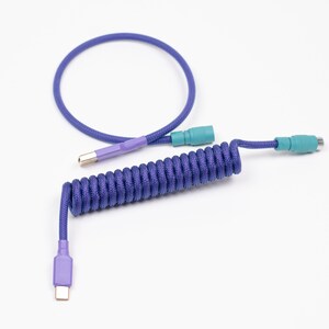 Custom Coiled Mechanical Keyboard Cable - Etsy