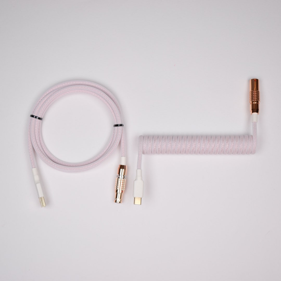Custom Coiled Mechanical Keyboard Cable - Etsy