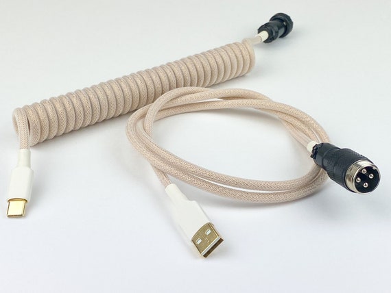 Custom Coiled Mechanical Keyboard Cable USB C/mini/micro - Etsy