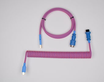 Custom Coiled Mechanical Keyboard Cable - Etsy