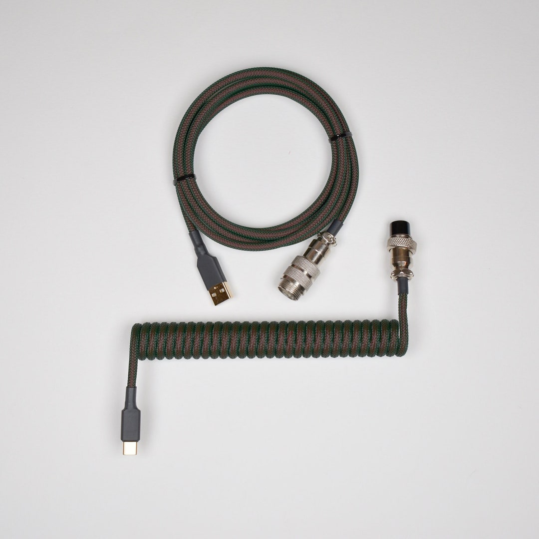 Custom Coiled Mechanical Keyboard Cable - Etsy