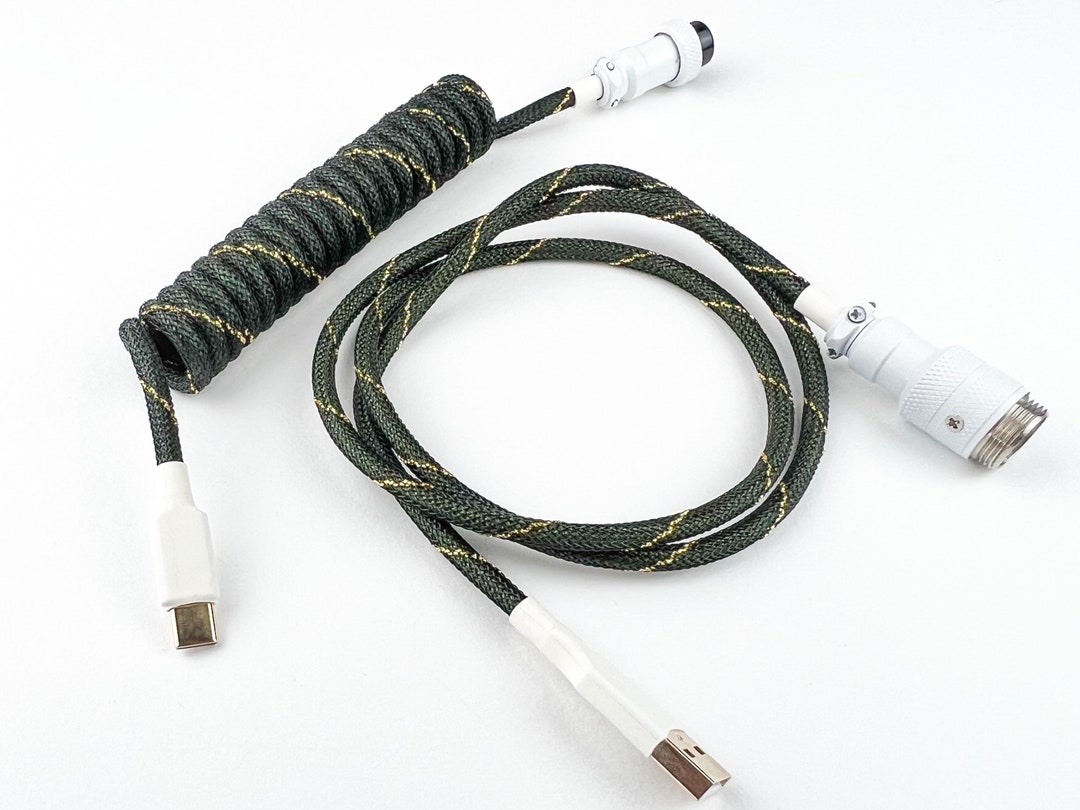 Custom Coiled Mechanical Keyboard Cable - Etsy