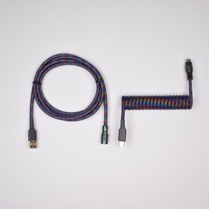 Custom Coiled Mechanical Keyboard Cable - Etsy