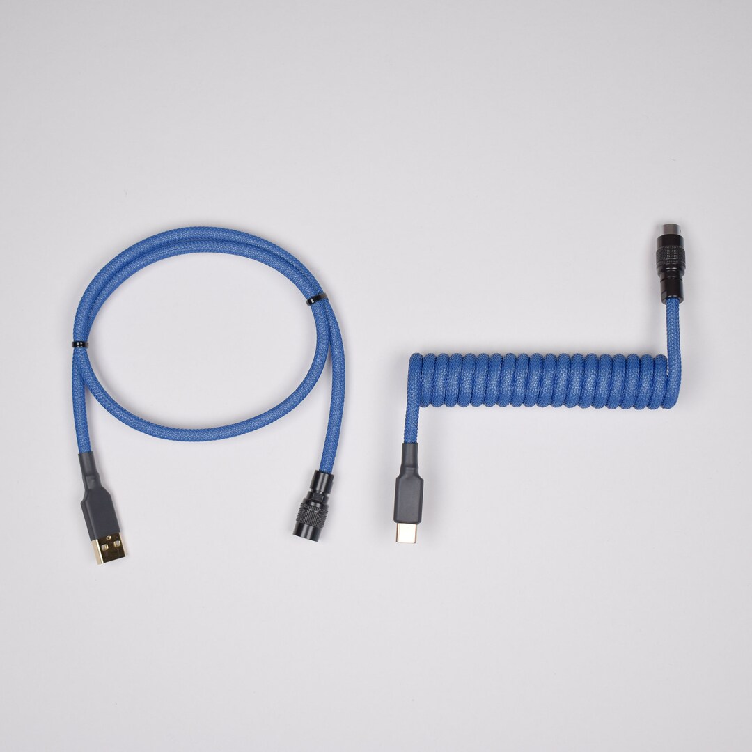 Custom Coiled Mechanical Keyboard Cable - Etsy