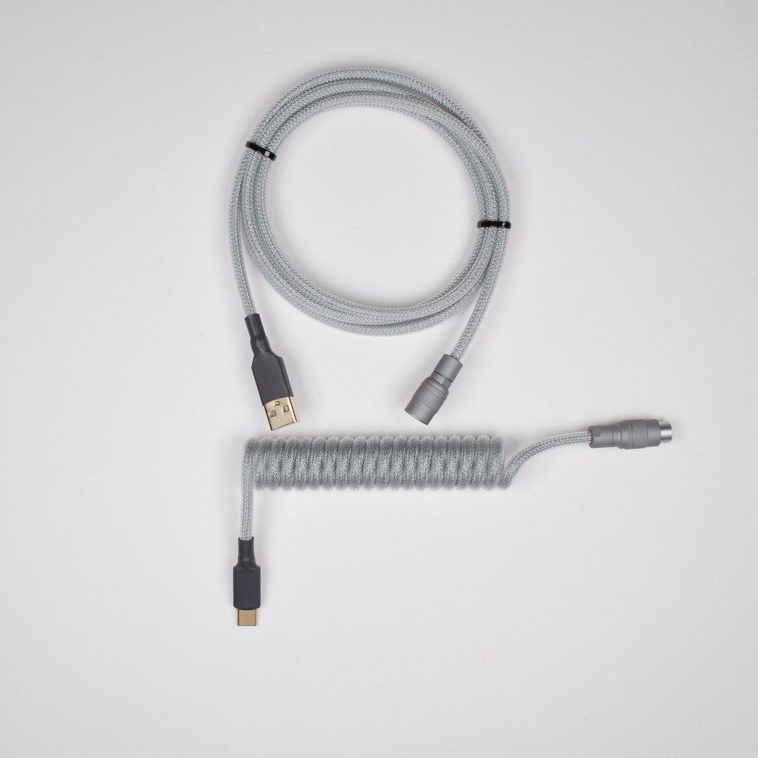 Custom Coiled Mechanical Keyboard Cable - Etsy