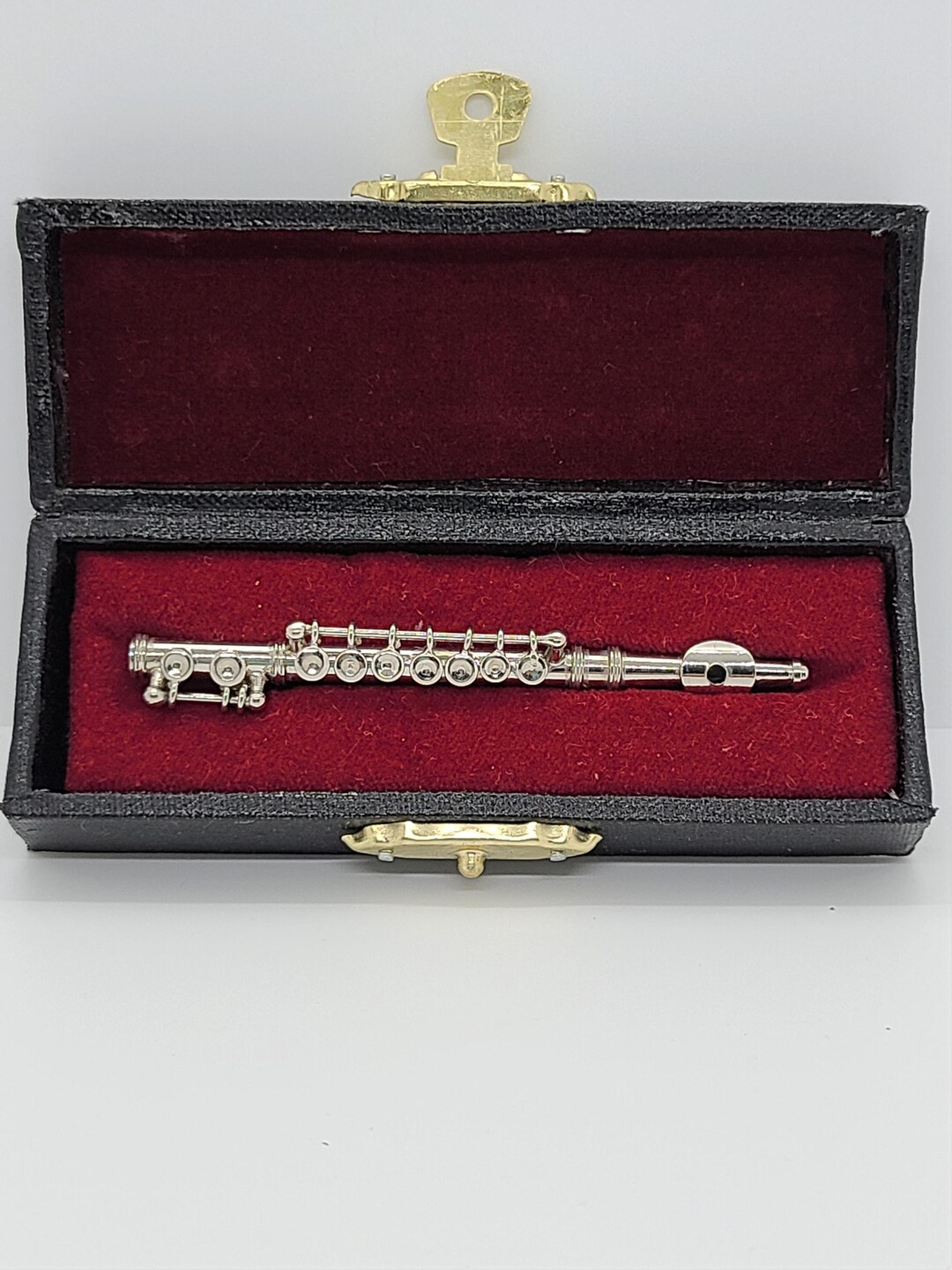 Miniature Silver Flute W/ Case 3-inch Collectible MTT1129 - Etsy