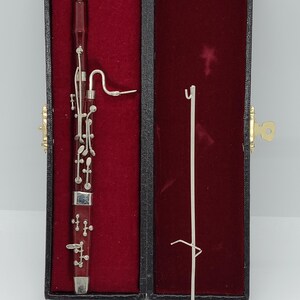 Miniature Bassoon With Stand and Case 7-inch Collectible MTT1134 - Etsy