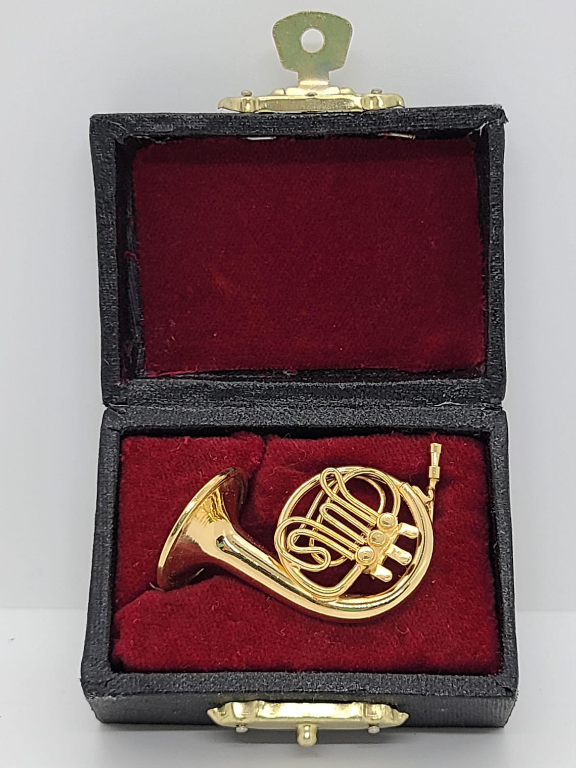 Miniature Gold French Horn in Case 2-inch Collectible MTT1123 - Etsy