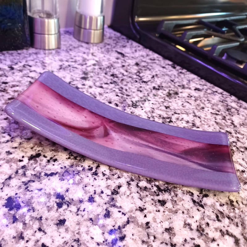 Glass Spoon Rest - Etsy