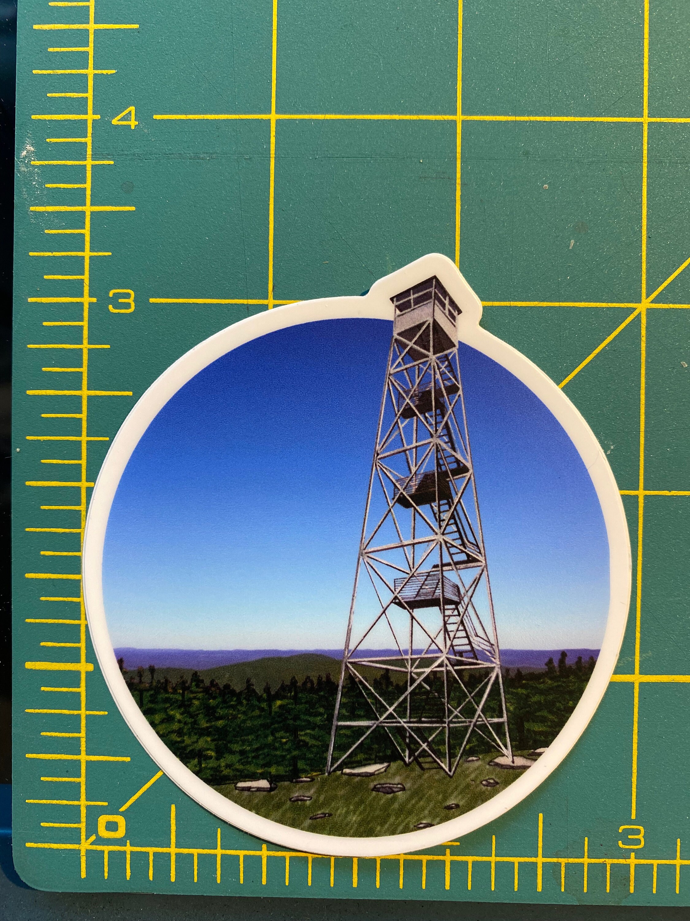 Fire Tower Vinyl Sticker! for Wildlife & Nature Lovers, Hiking, Camping ...