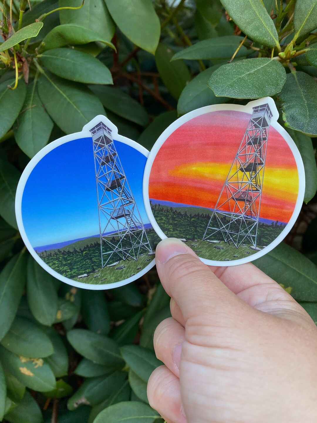 Fire Tower Vinyl Sticker! for Wildlife & Nature Lovers, Hiking, Camping ...