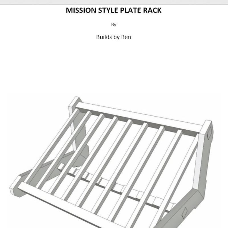Plate Rack - Etsy