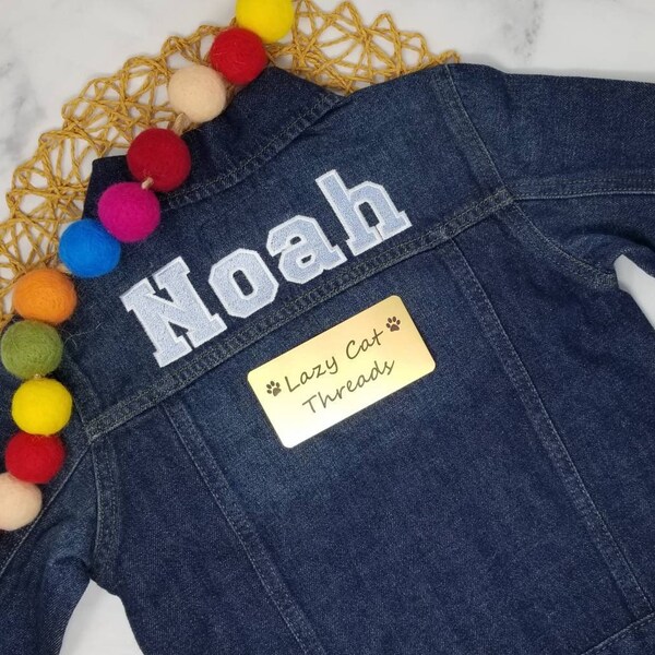 Monogrammed Jacket - Etsy