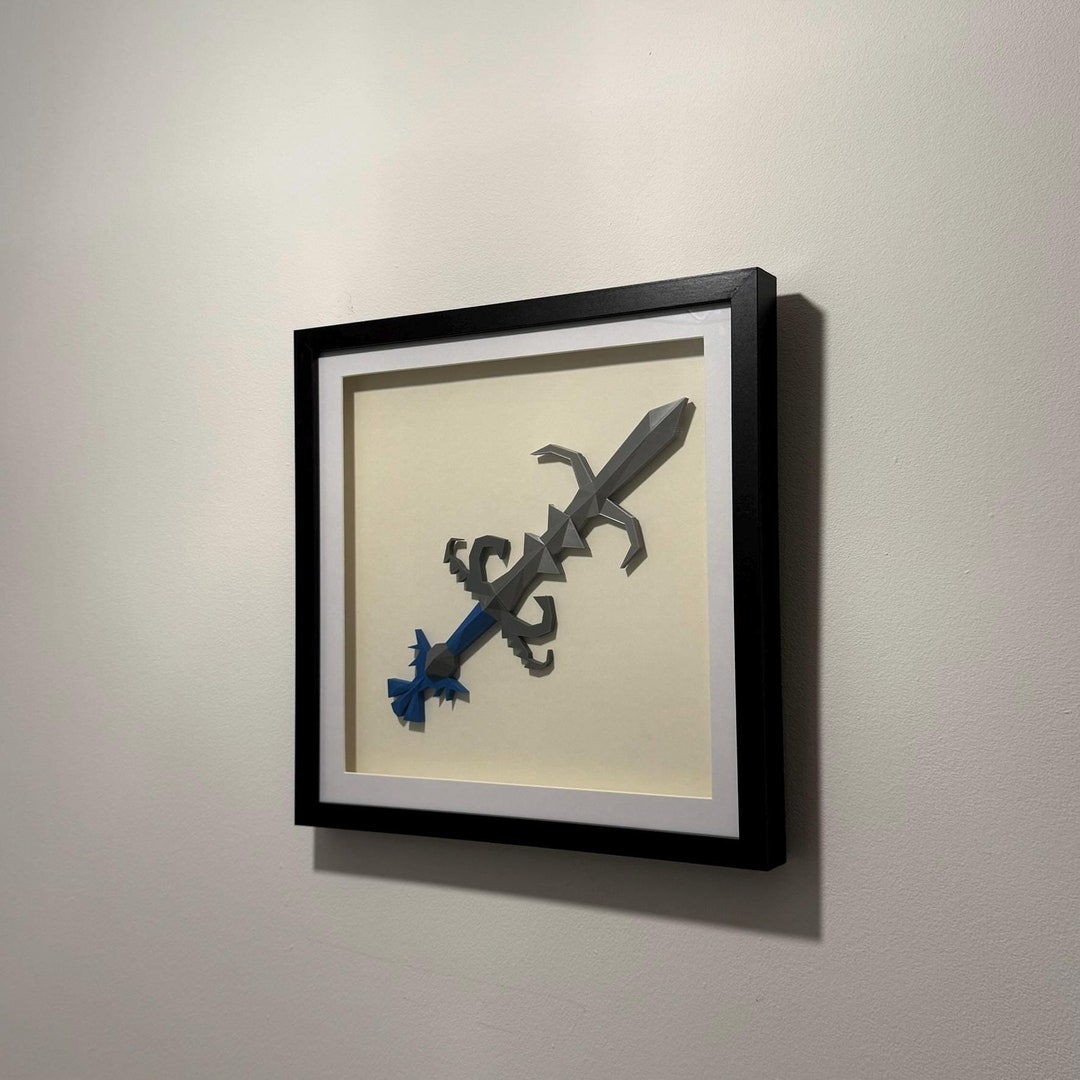 OSRS Armadyl Godsword Shadow Box Frame - Etsy