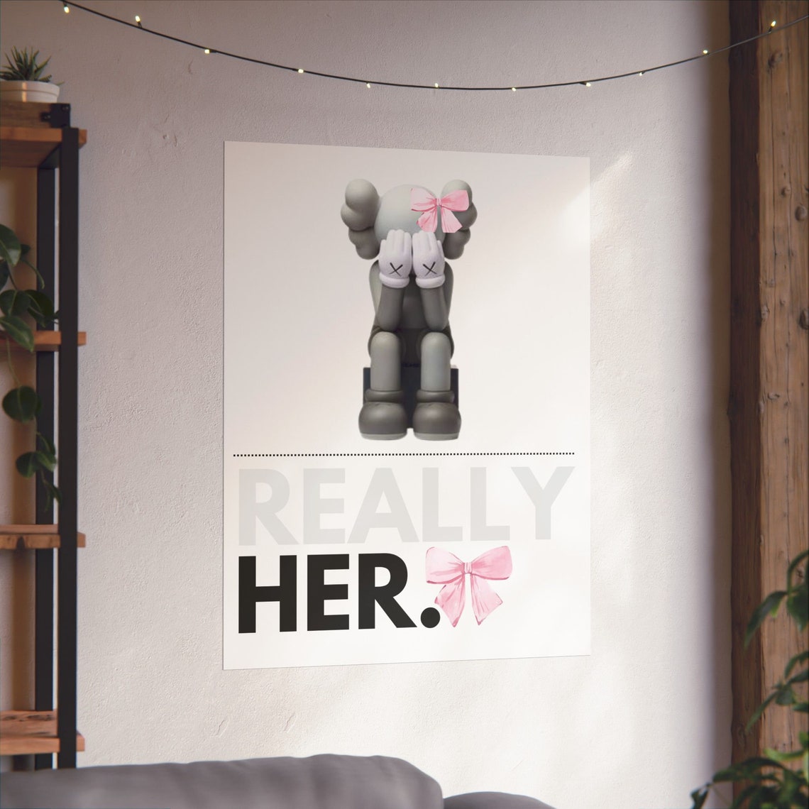 Really Her Dorm Poster, Dorm Posters for Girls, Wall Art for Girls ...