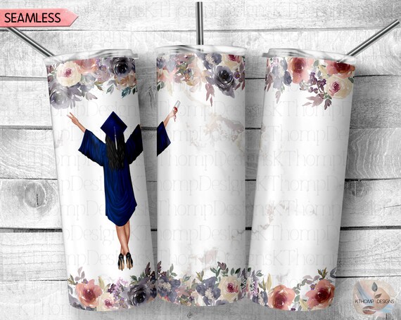 Graduate Sublimation Tumbler Design Add Your Own Photo or - Etsy