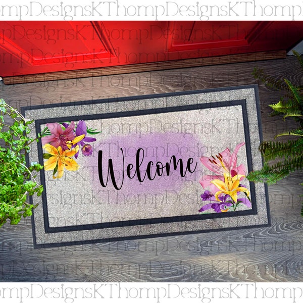 Welcome Mat - Etsy