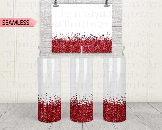 Maroon Glitter Ombre Background Digital Download 20oz - Etsy