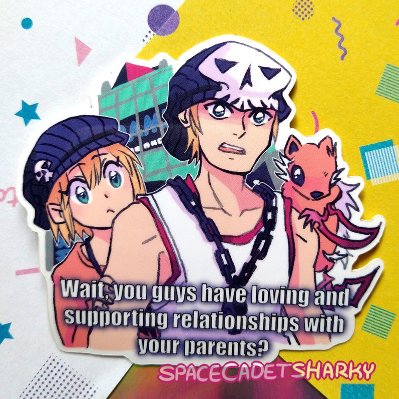 Twewy Vinyl Sticker Beat Rhyme Meme - Etsy