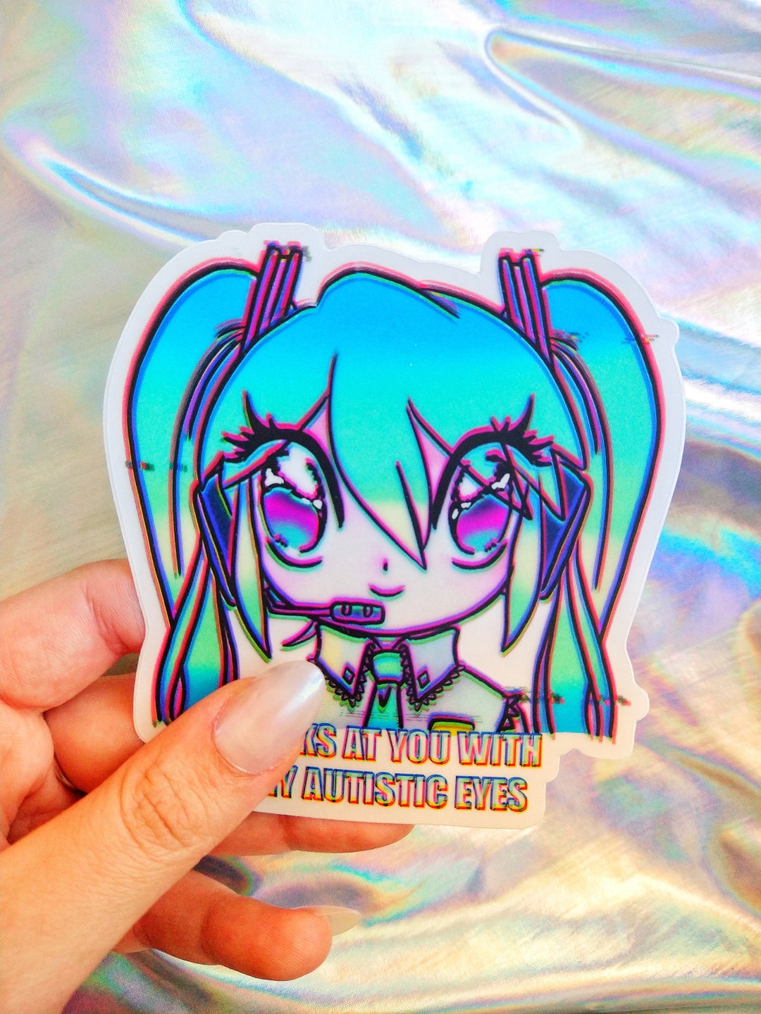 Looking at You With Their Autistic Eyes - Etsy