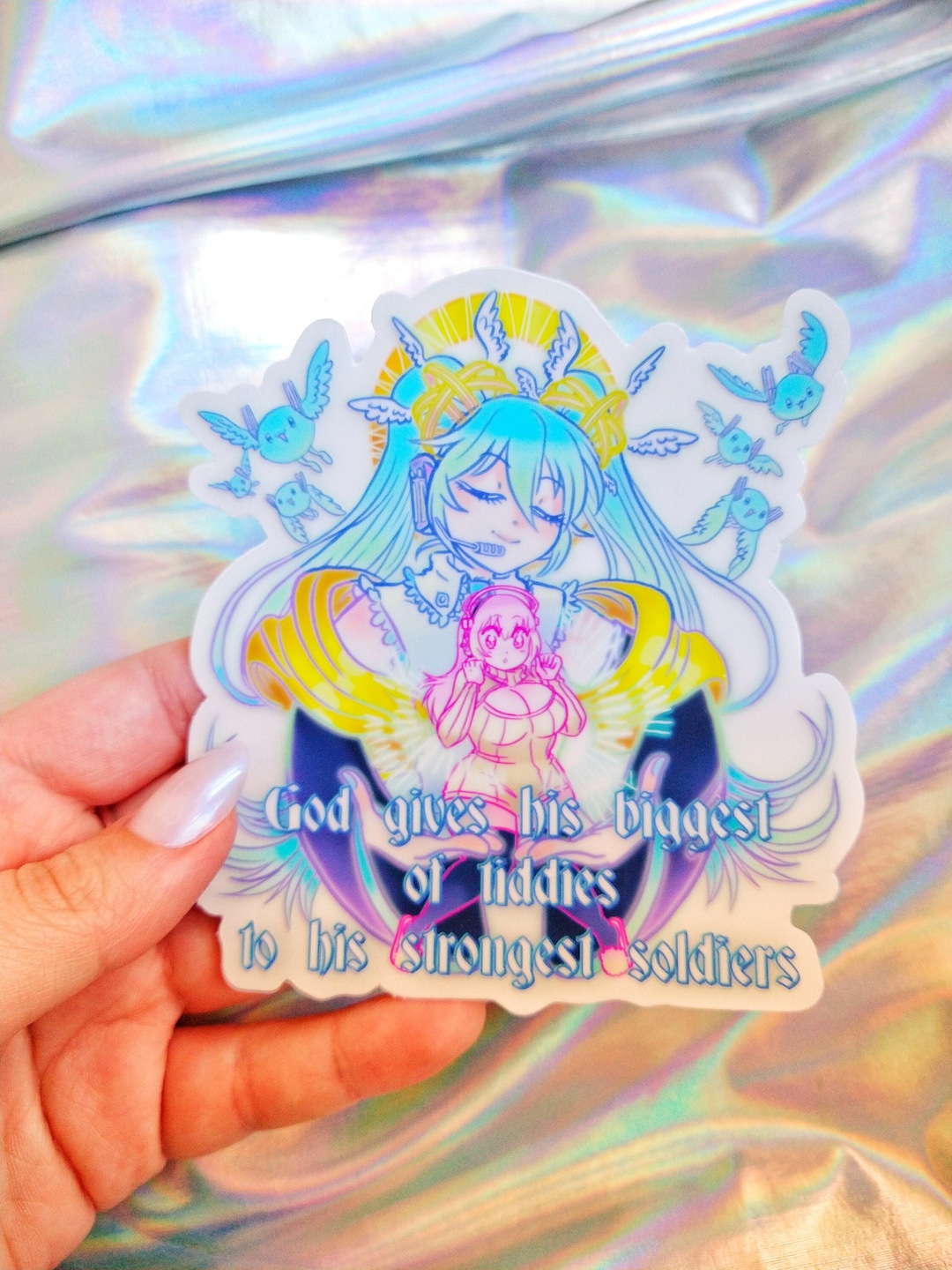 God Gives His Biggest of Tiddies to His Strongest Soldiers - Etsy