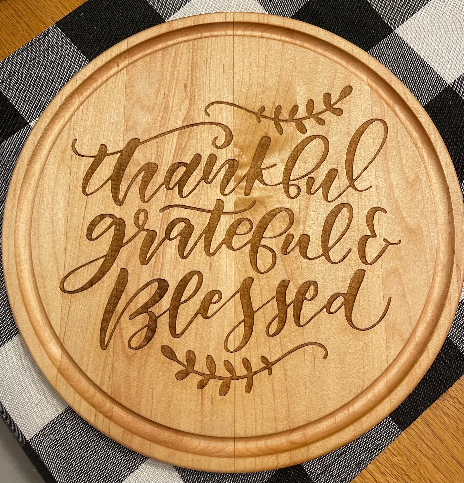 Engraved Round Cutting Board Perfect Wedding Gift - Etsy