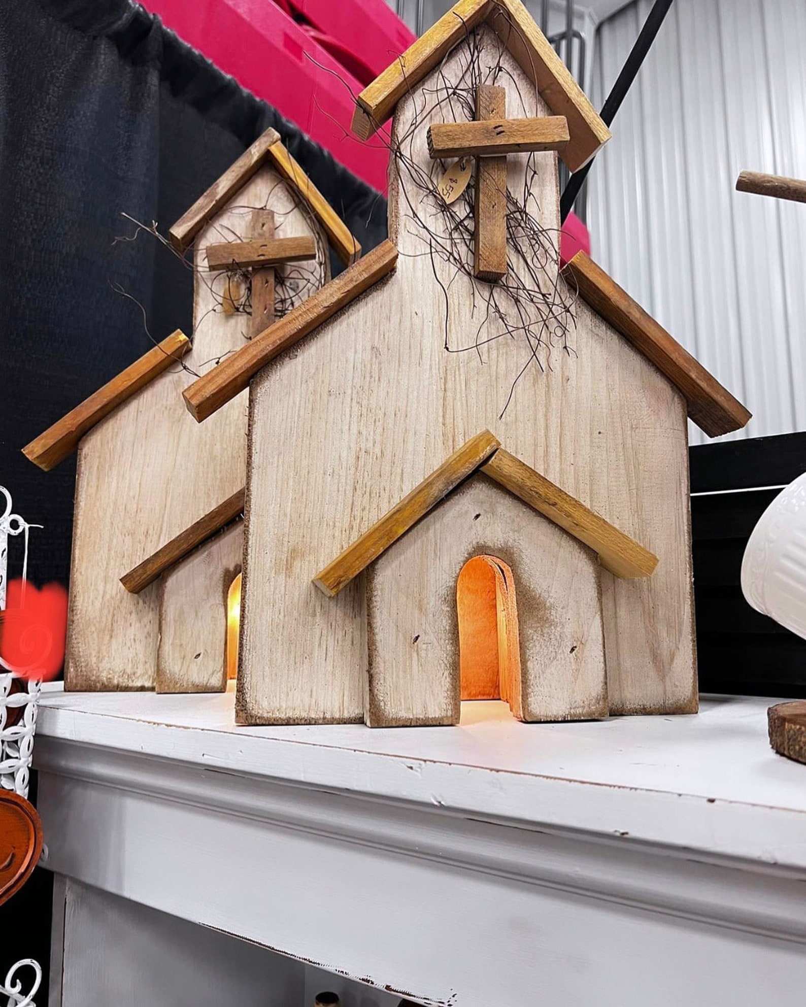 Rustic Wooden Church - Etsy