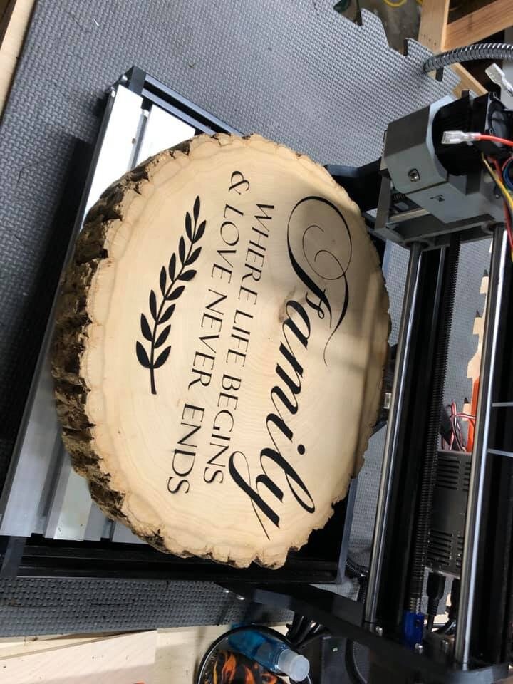 Boxwood Engraved Family Sign. Great Gift - Etsy