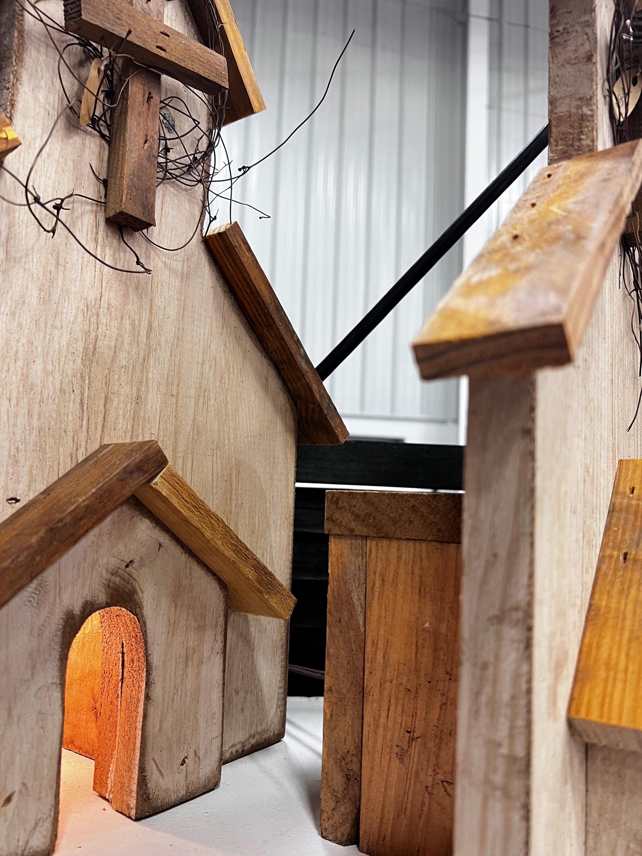 Rustic Wooden Church - Etsy