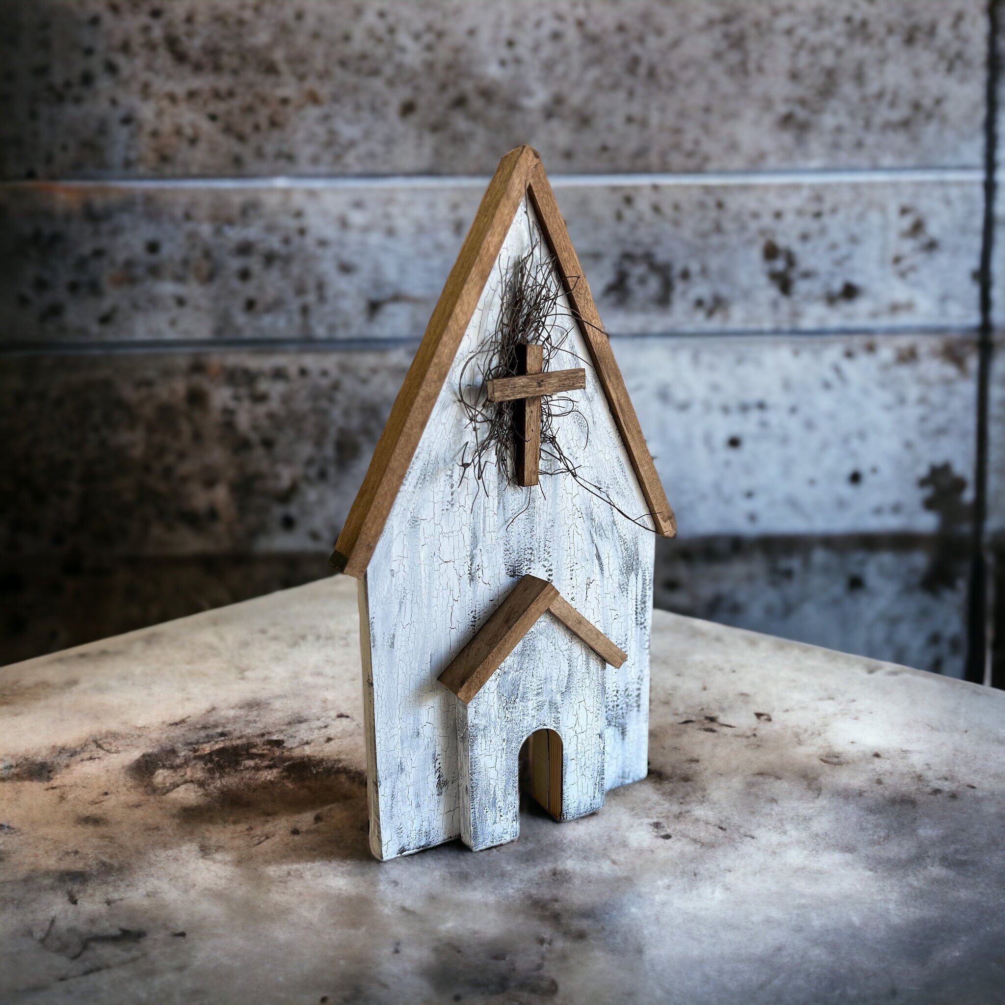 Handmade Rustic Church - Etsy