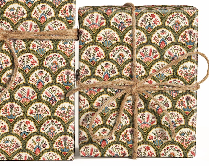 Textile Design Gift Wrap - Etsy