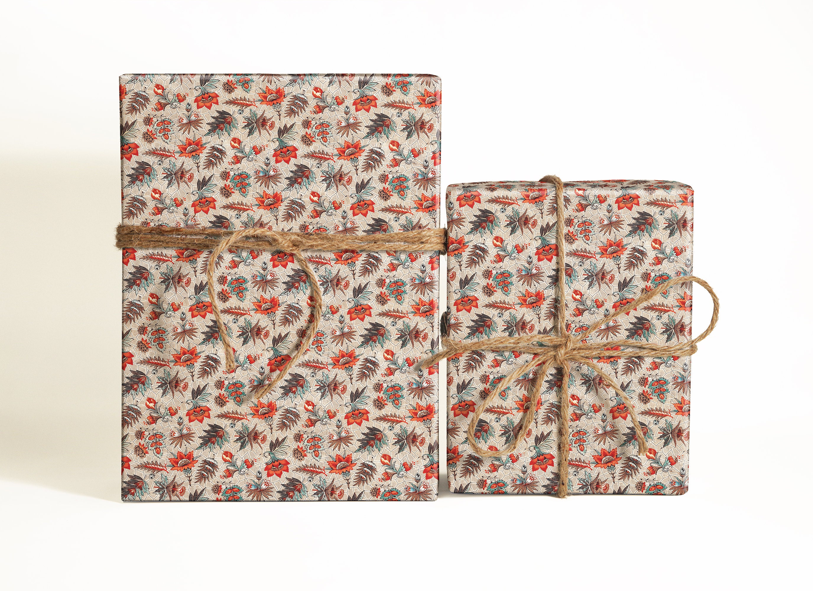 18th Century French Pattern Wrapping Paper, Vintage Textile Gift Wrap ...