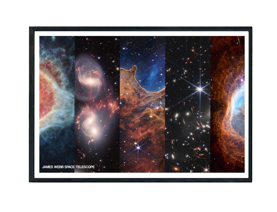 James Webb Space Telescope Poster Astronaut Poster Posters - Etsy