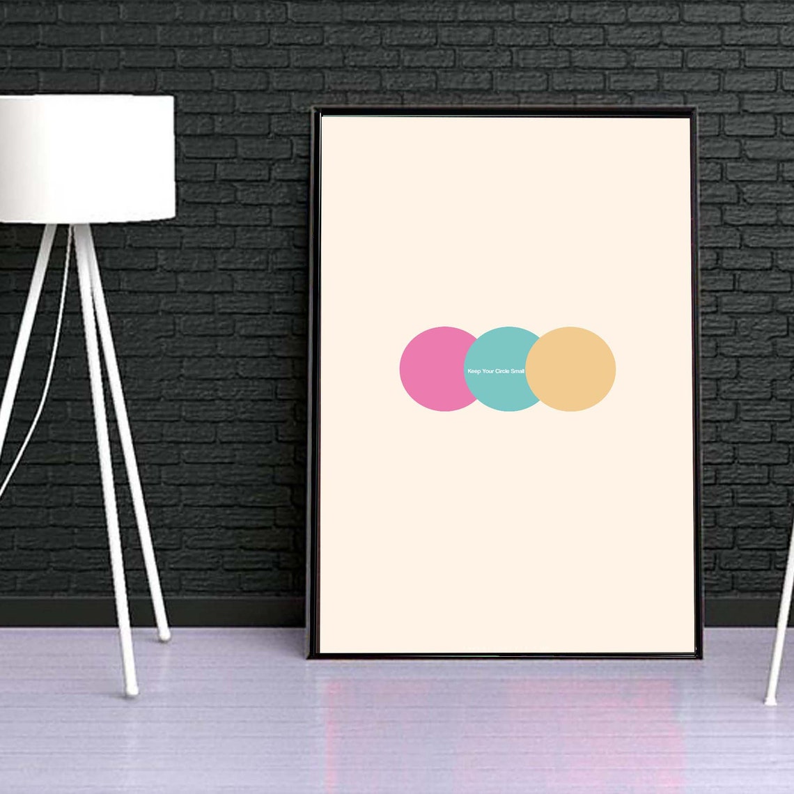 Keep Your Circle Small Poster Motivational Poster Hypebeast - Etsy