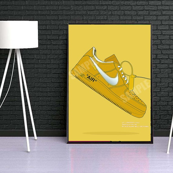 Prints Drip Poster For Room Hypebeast Sneaker Poster Air Force 1 ...