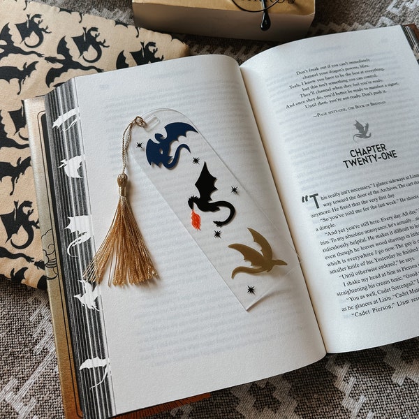 Acrylic Bookmark - Etsy