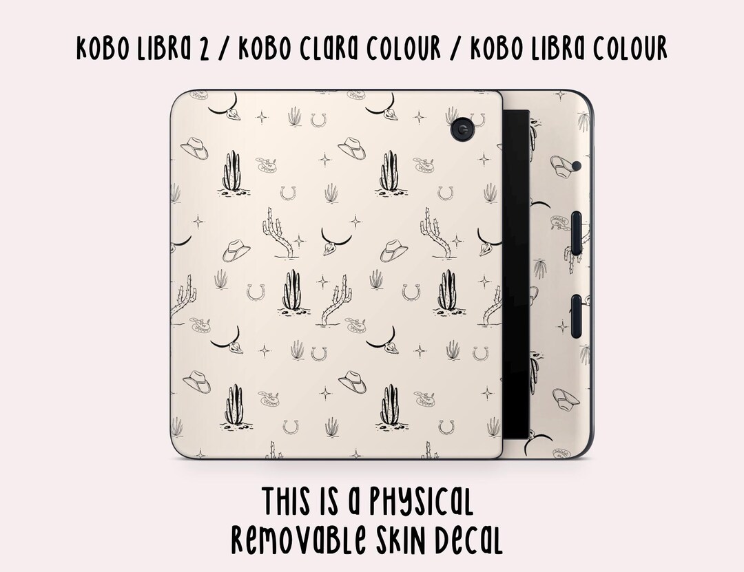 Minimalist Cowboy Kobo Skin Decal | Kobo Vinyl Cover | Kobo Decal ...