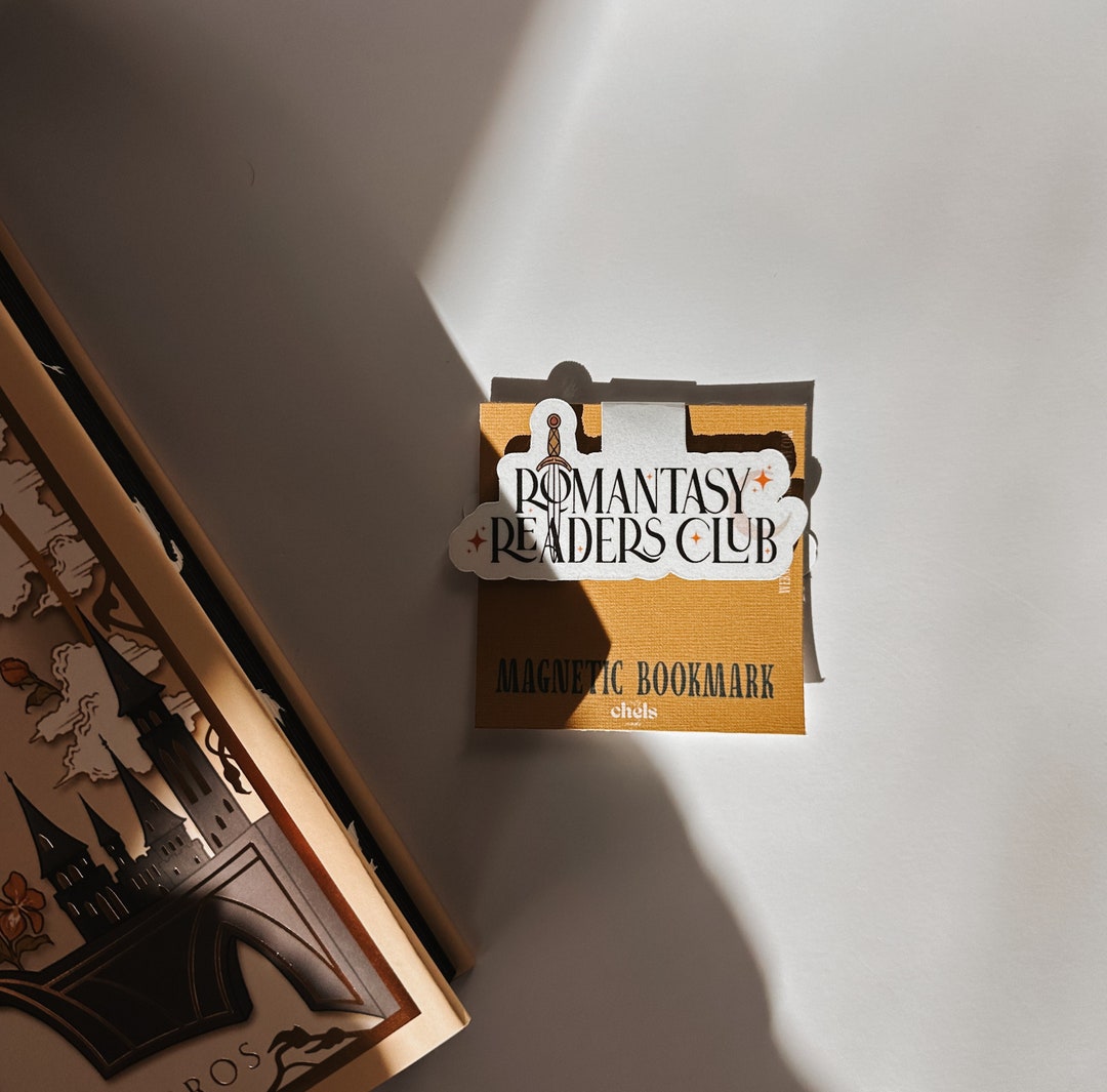 Romantasy Readers Club Magnetic Bookmark | Page Holder |magnetic ...
