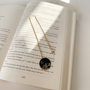 Velaris Inspired Chain Bookmark ACOTAR Inspired Bookmark chain Bookmark ...