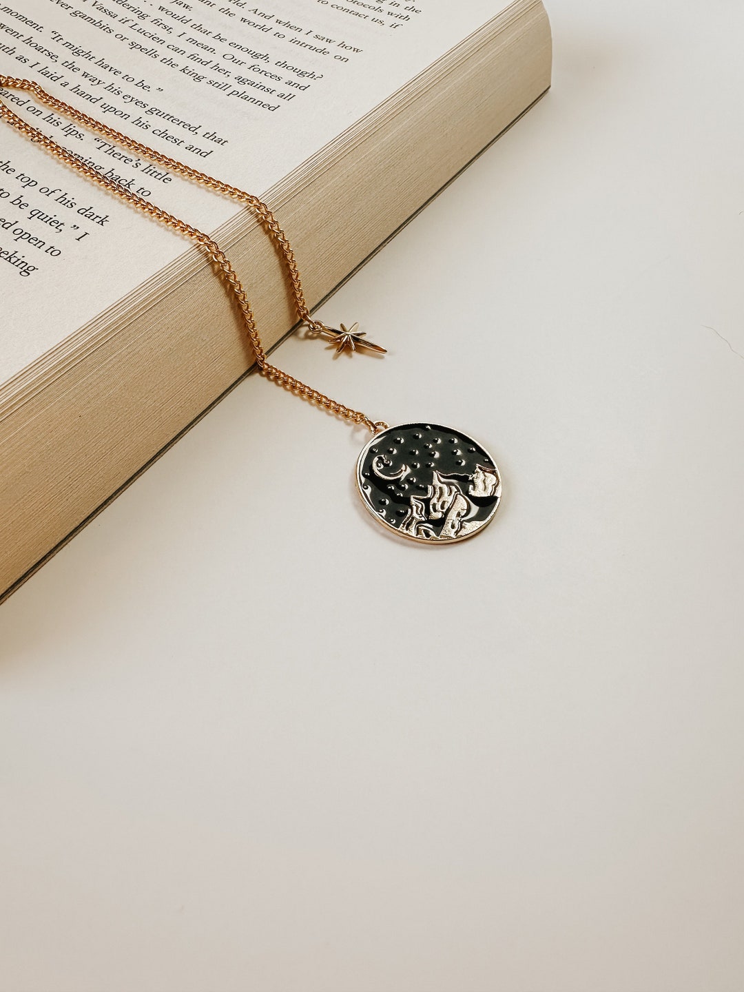 Velaris Inspired Chain Bookmark ACOTAR Inspired Bookmark chain Bookmark ...